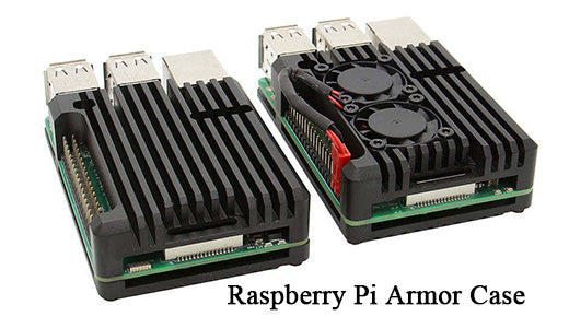 Raspberry Pi Armor Case - Aluminum Aolly Metal Enclosure to Dress Up Y ...