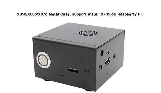 2019 New Updated X850 Metal Case to be Compatibe with X860 M.2 NGFF/X8 ...