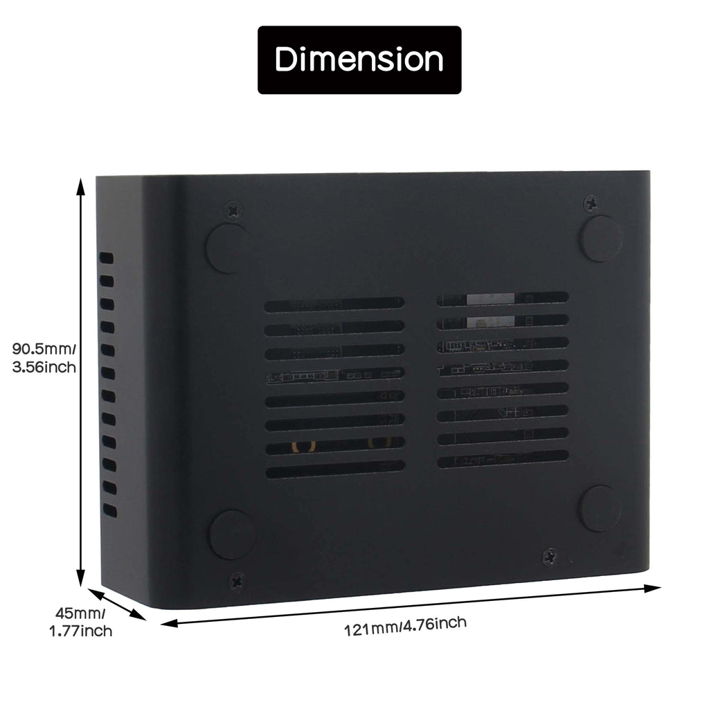 Geekworm NASPi CM4-M2 SATA&NVMe SSD NAS Kit for Raspberry Pi Compute M