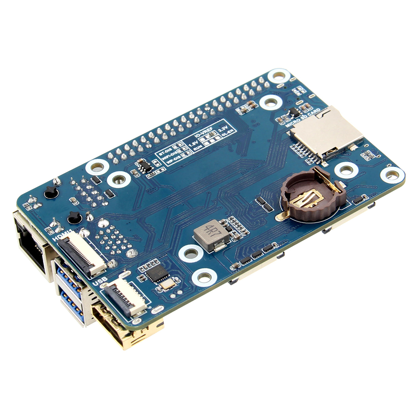 CM5-IO-BASE-A Mini Base Board for Raspberry Pi Compute Module 5 – Geekworm