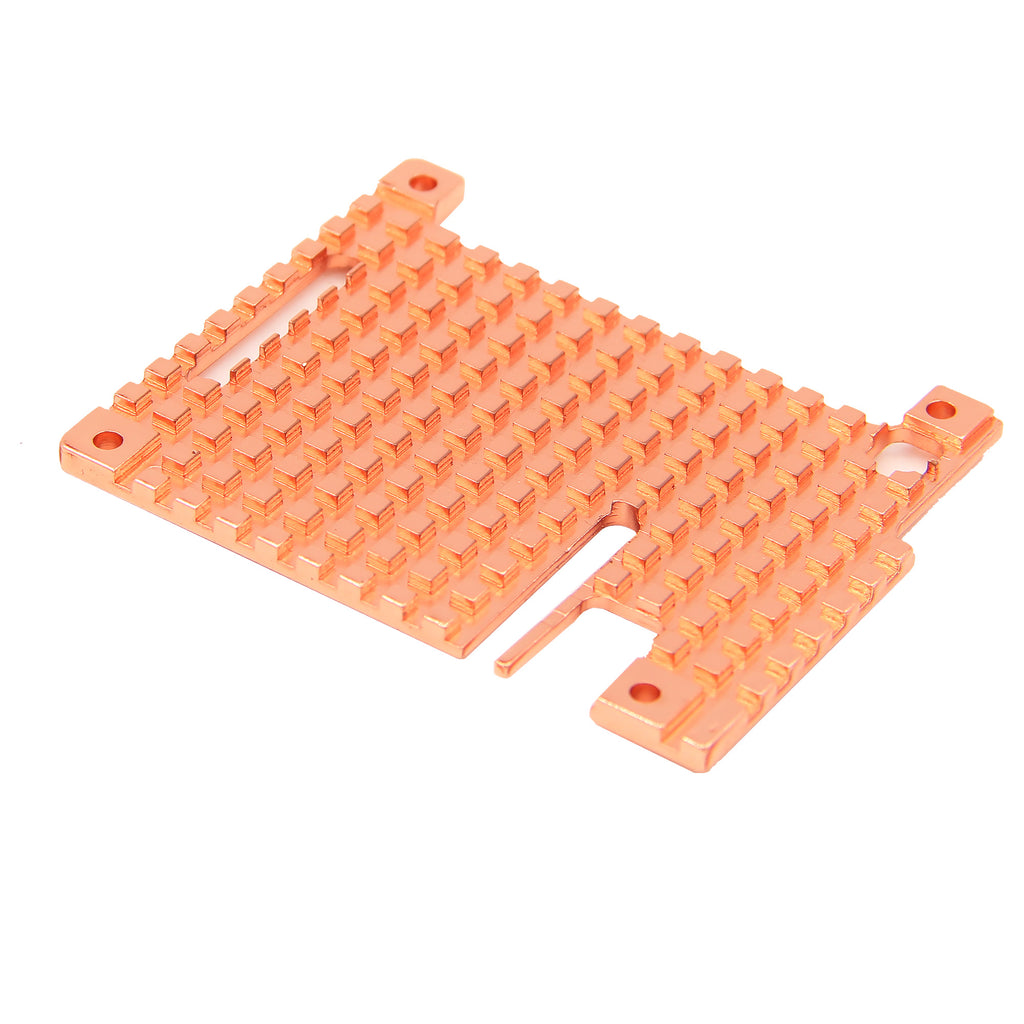 Geekworm 4mm Thickness Copper Heatsink with Acrylic Plate for Raspberr