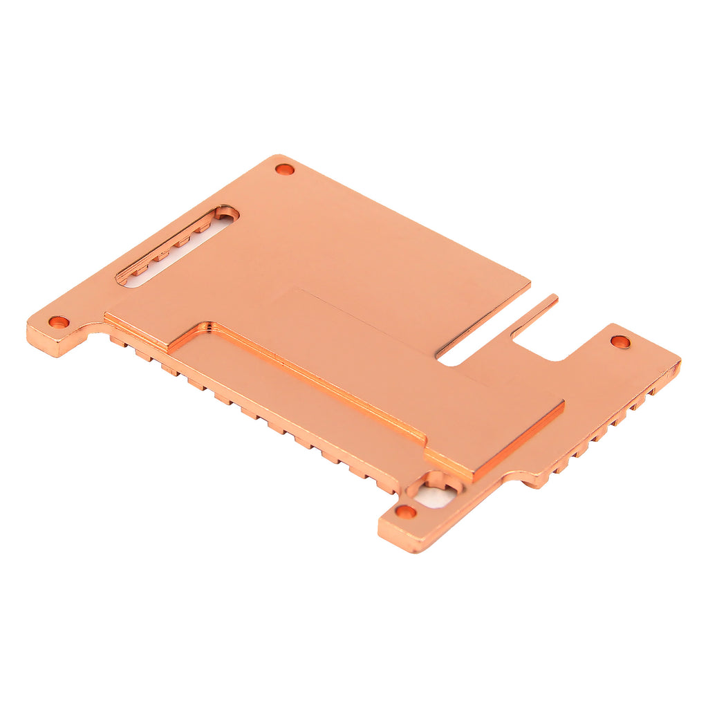 Geekworm 4mm Thickness Copper Heatsink with Acrylic Plate for Raspberr