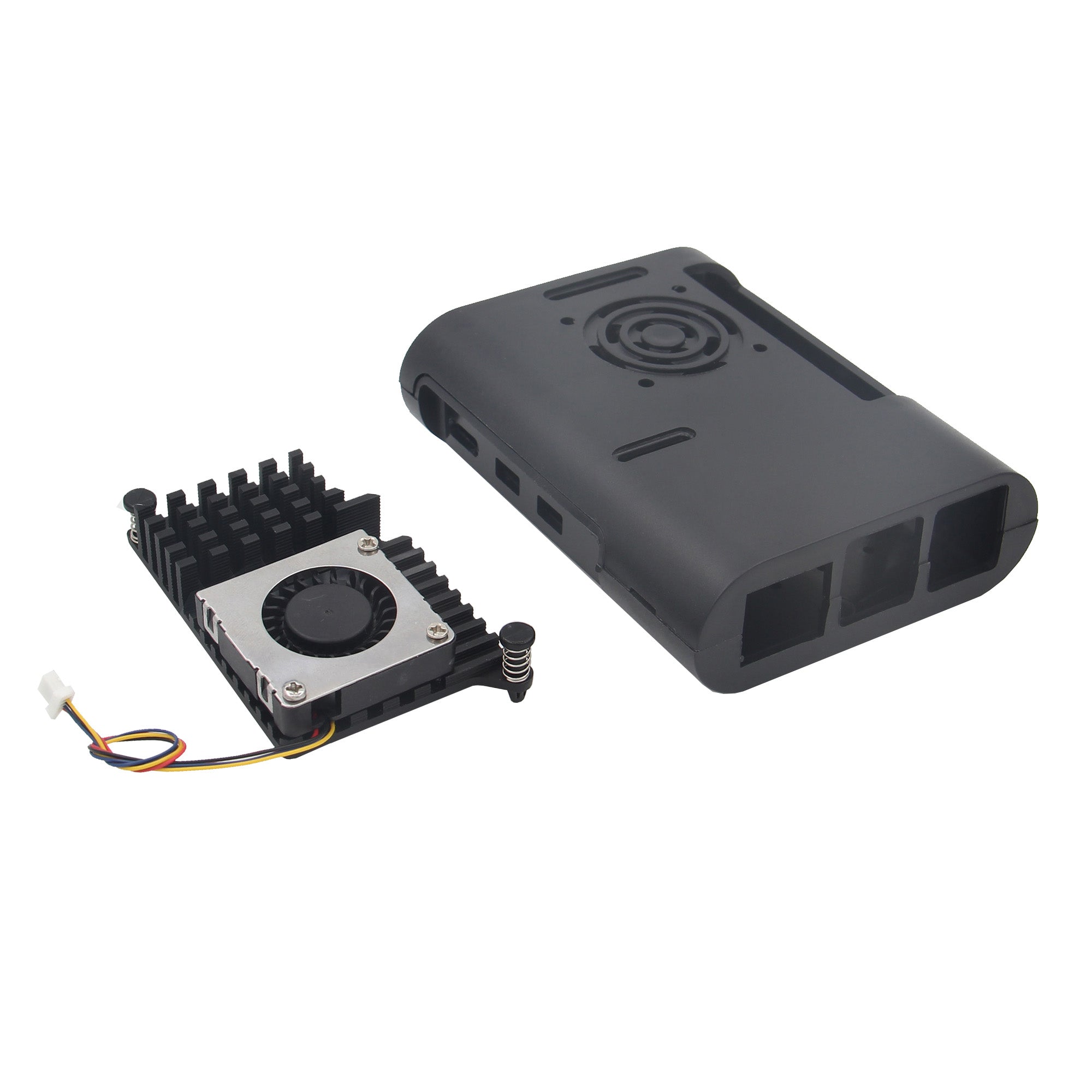 Geekworm Raspberry Pi 5 ABS Case with Heatsink & Fan
