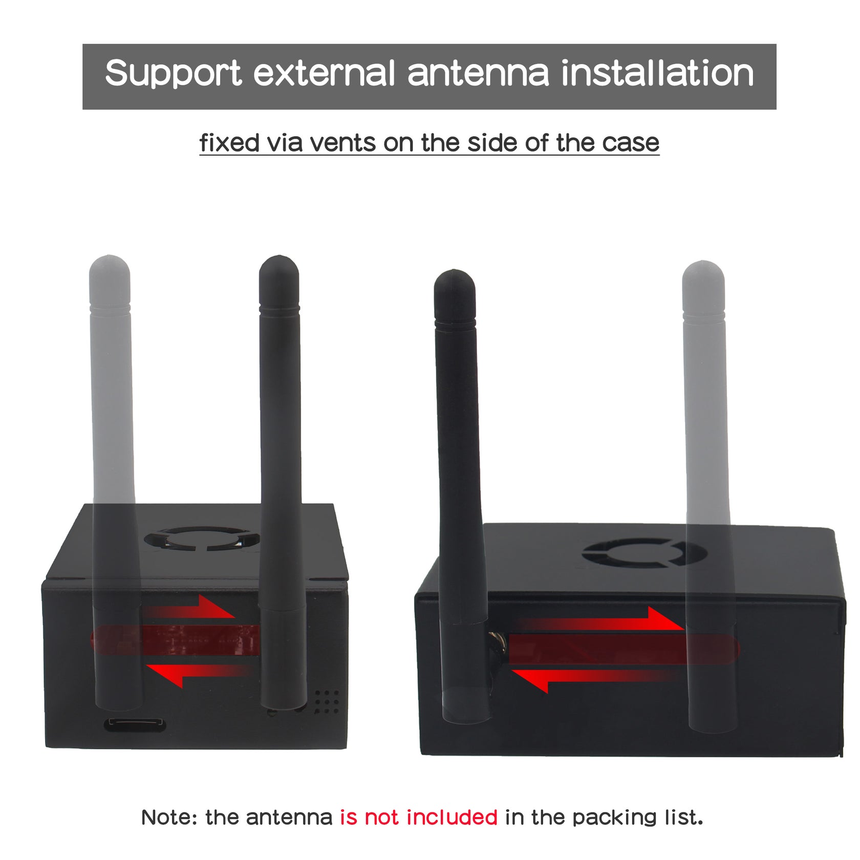 Geekworm Metal Case for Orange Pi 5 Pro / Orange Pi 5 Max / Orange Pi