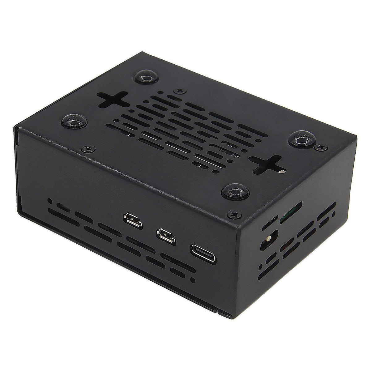 Geekworm P580 Raspberry Pi 5 PCIe Metal case Compatible with X1002 Onl