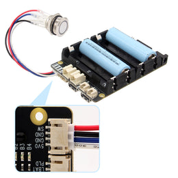 Geekworm X-UPS1 12V/5V Dual Output Universal SBC Stackable UPS Shield