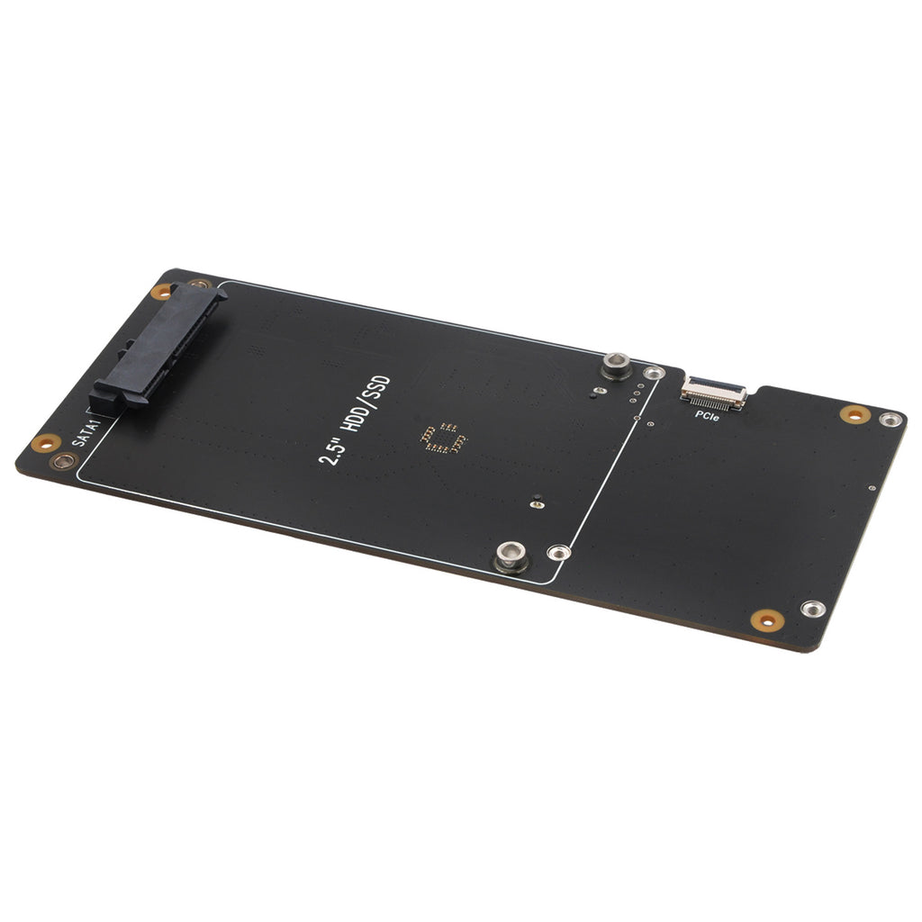 Geekworm X1007 PCIe to Dual 2.5" SATA HDD/SSD Shield for Raspberry Pi