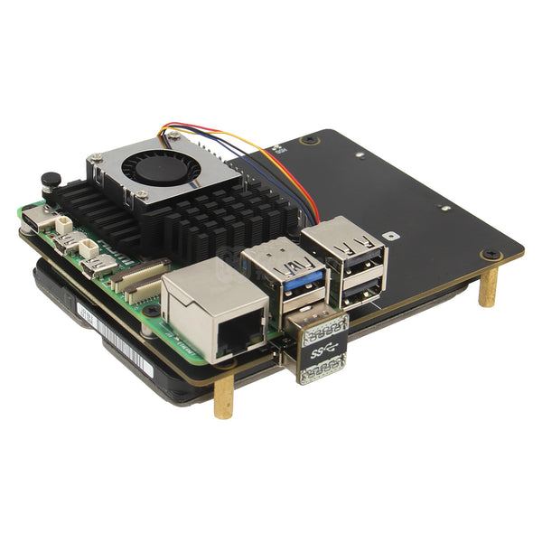 Geekworm X1100 2.5" SATA HDD/SSD Shield for Raspberry Pi 5