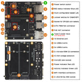 Geekworm X1500 CM5 IO Carrier Board for Raspberry Pi Compute Module 5