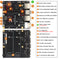 Geekworm X1501 CM5 IO Carrier Board for Raspberry Pi Compute Module 5
