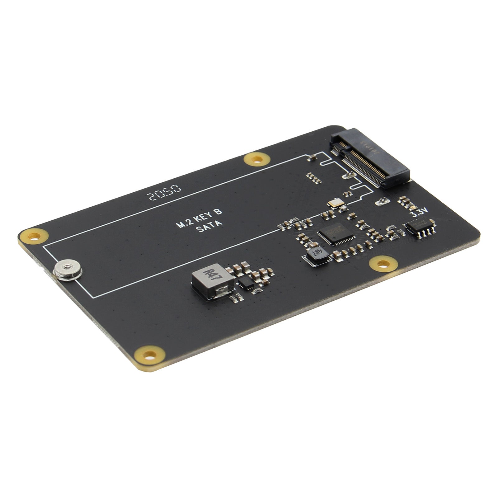 For Raspberry Pi 4, X862 V2.0 M.2 NGFF SATA 2280 SSD Storage Expansion ...