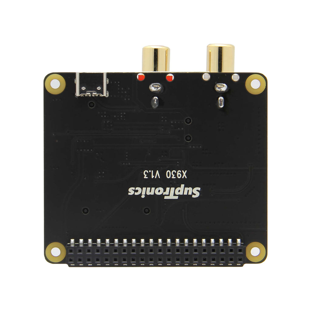 Raspberry Pi 4B/3B+/3B X930 HiFi DAC HAT Expansion Board – Geekworm