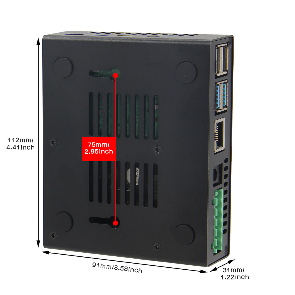 Geekworm AMPi Audio Player Kit for Raspberry Pi 4 Model B