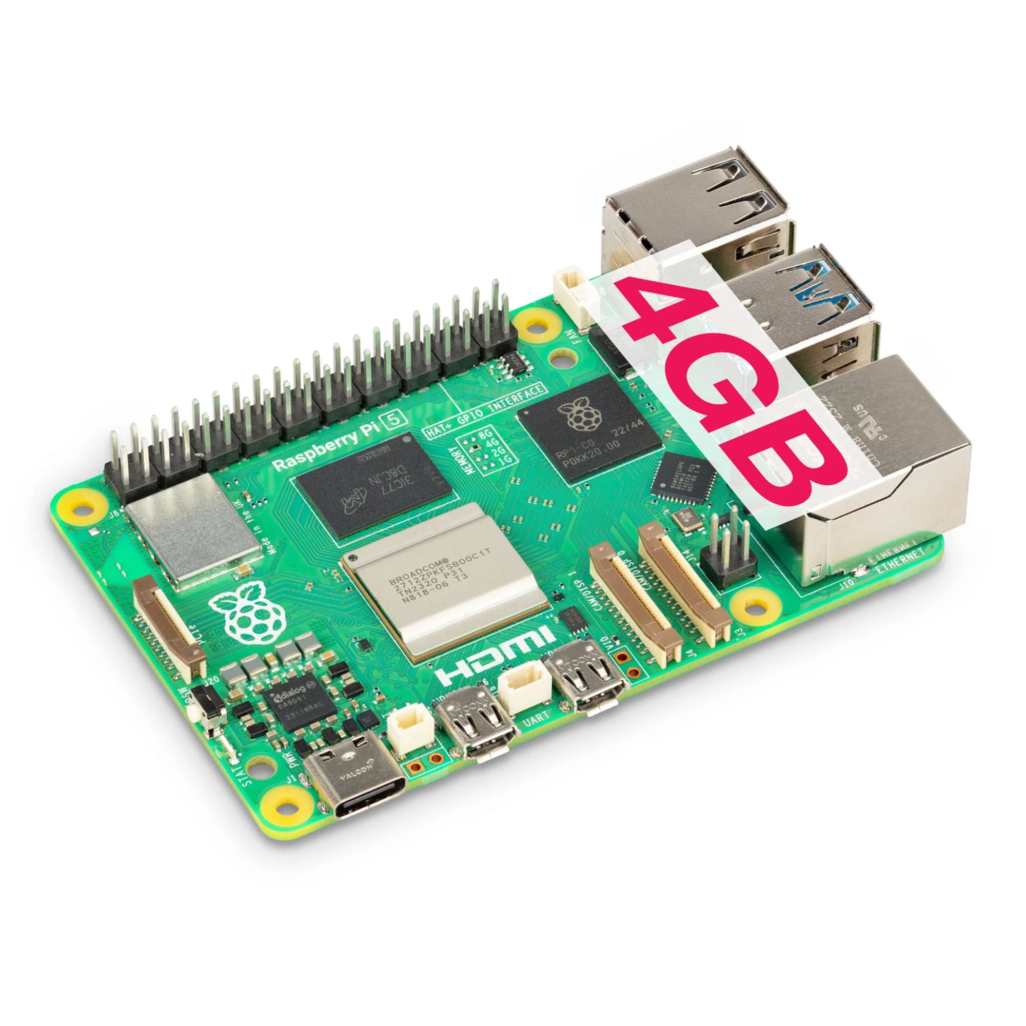 Raspberry Pi 5 Board – Geekworm