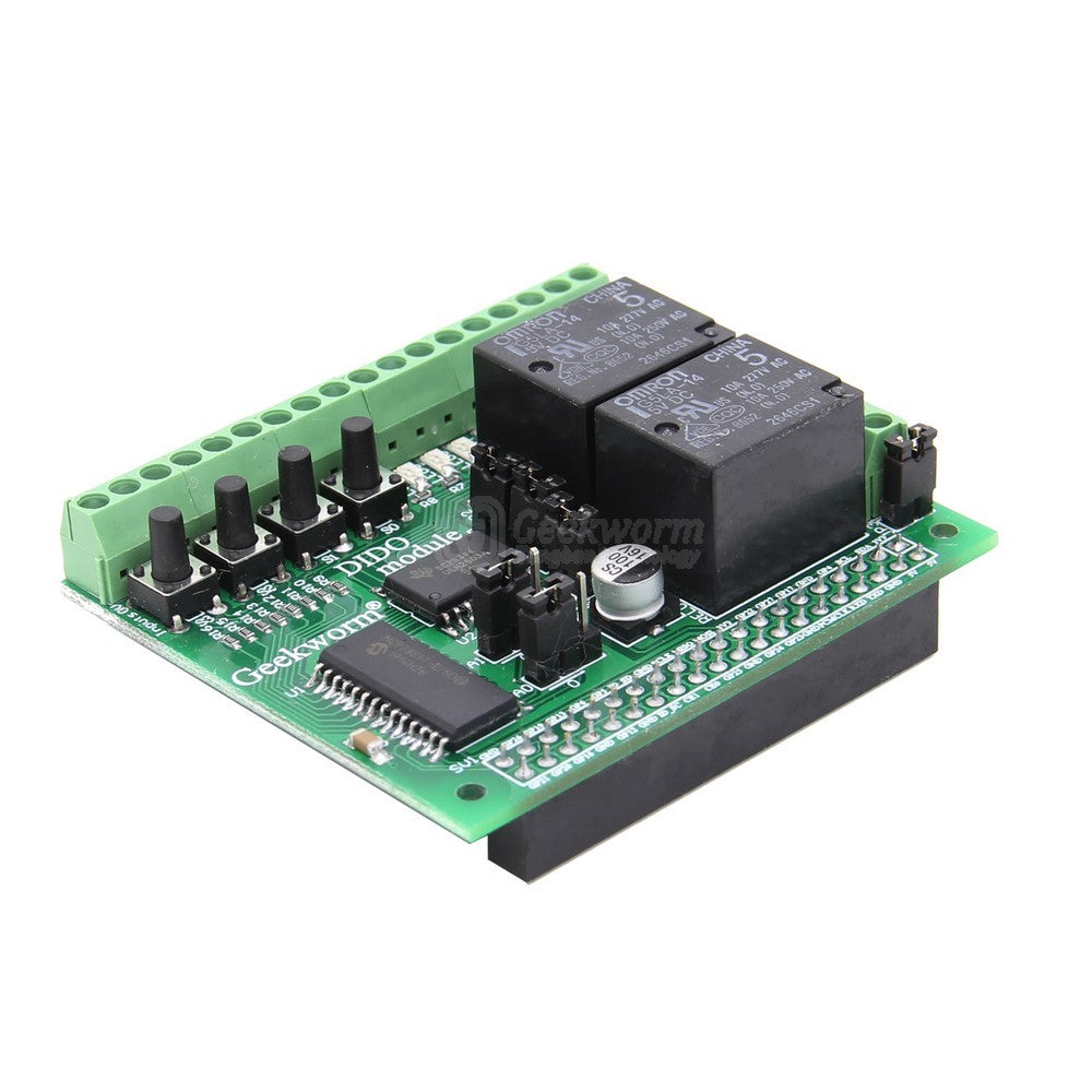 Raspberry Pi 5 Model B / 4B / 3B+ /3B Digital Input Output Expansion B – Geekworm