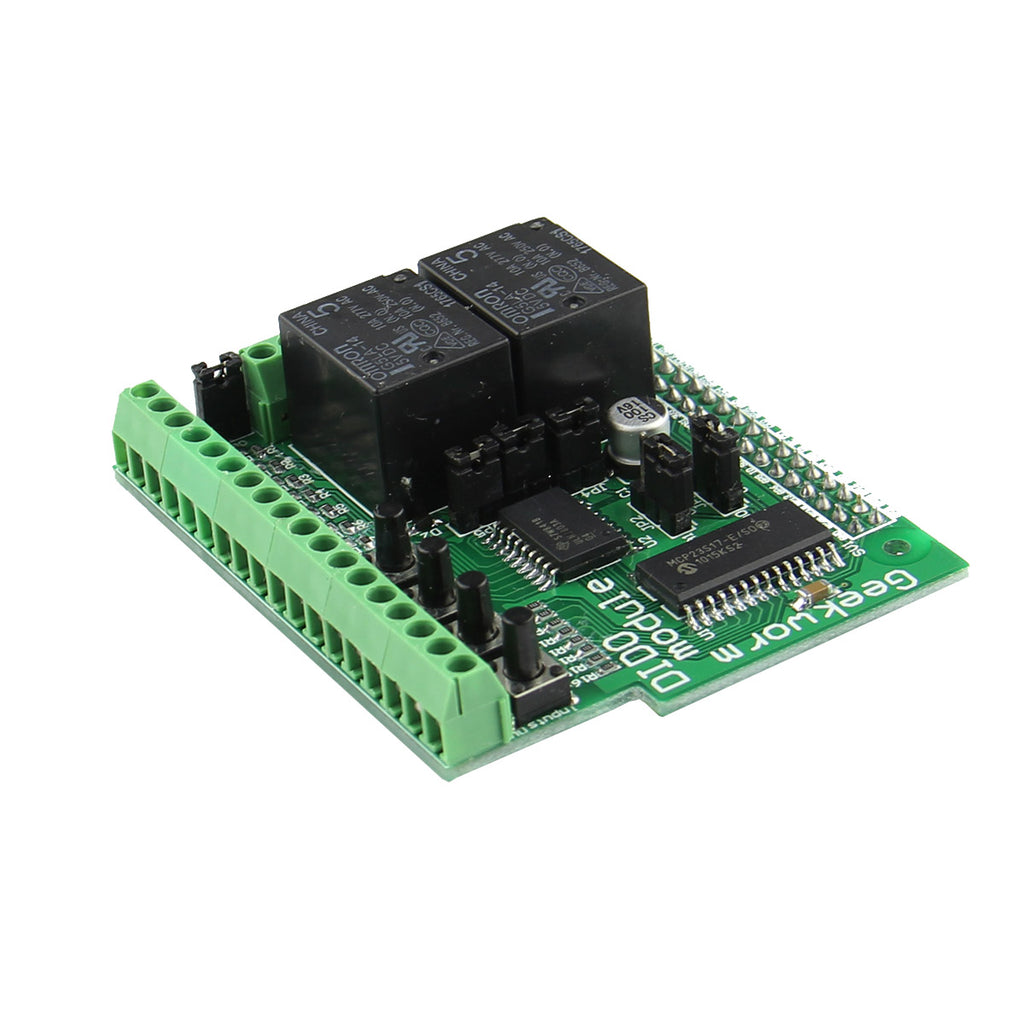 Raspberry Pi 5 Model B / 4B / 3B+ /3B Digital Input Output Expansion B – Geekworm