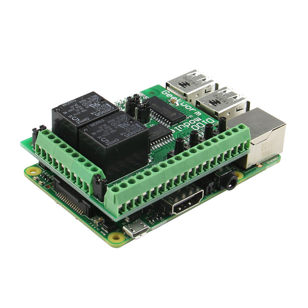 Raspberry Pi 4 Model B/3B+ Digital Input Output Expansion Board DIDO M – Geekworm