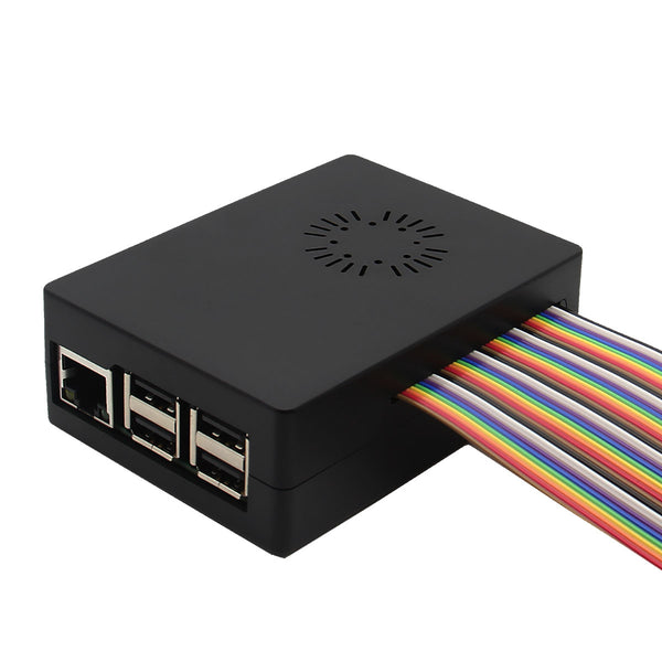 Raspberry Pi 3 ABS Case with Cooling Fan for Pi 3B+ / 3B / 2B /B+ ...