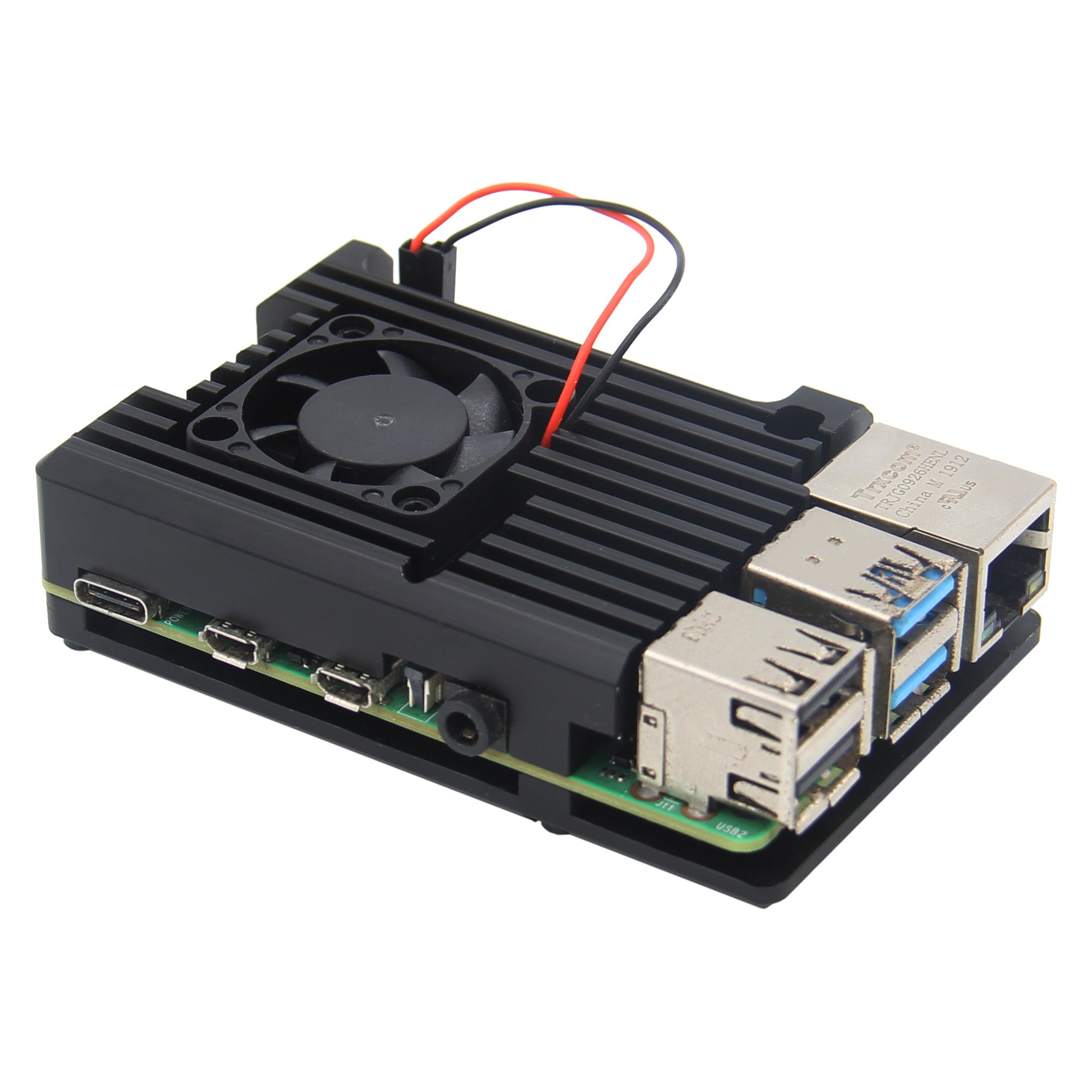 Raspberry Pi 4 Craspberry pi 4 model b armor aluminum alloy case ...