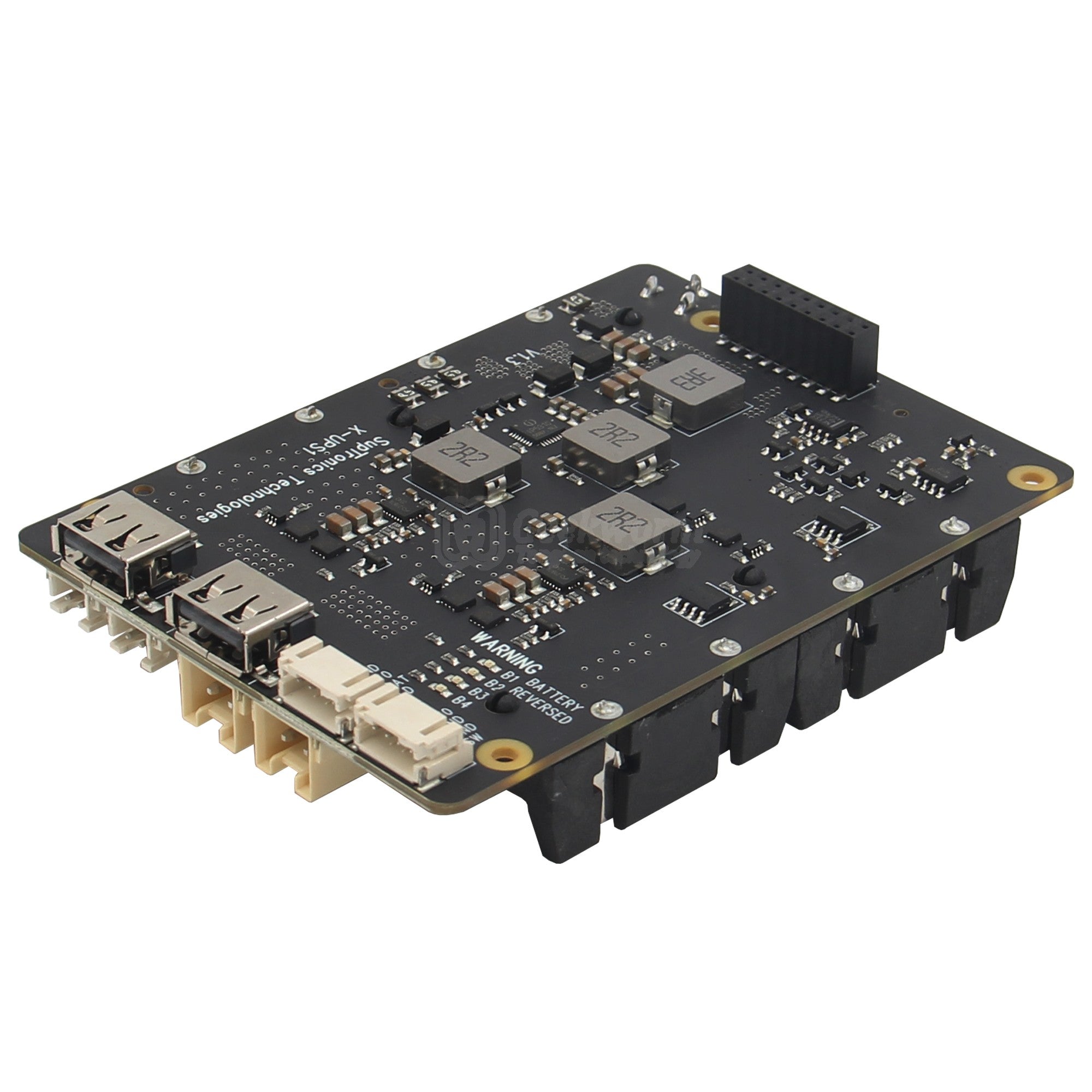 Geekworm X-UPS1 12V/5V Dual Output Universal SBC Stackable UPS Shield