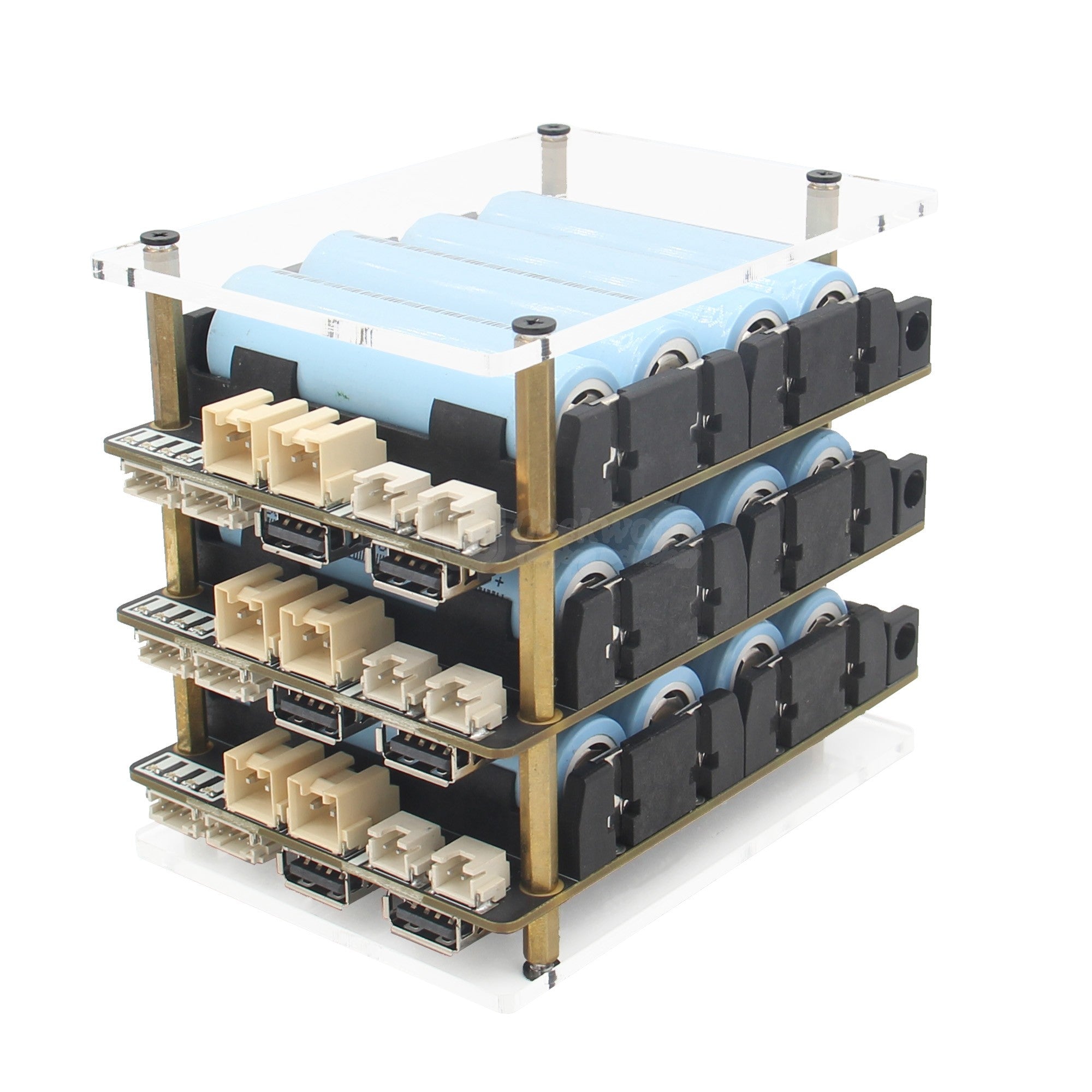 Geekworm X-UPS1 12V/5V Dual Output Universal SBC Stackable UPS Shield