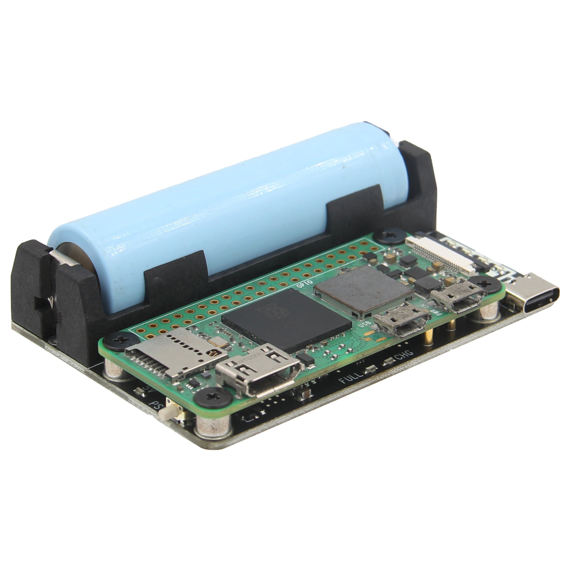Geekworm X306 18650 UPS Expansion Board & USB HUB for Raspberry Pi Zer